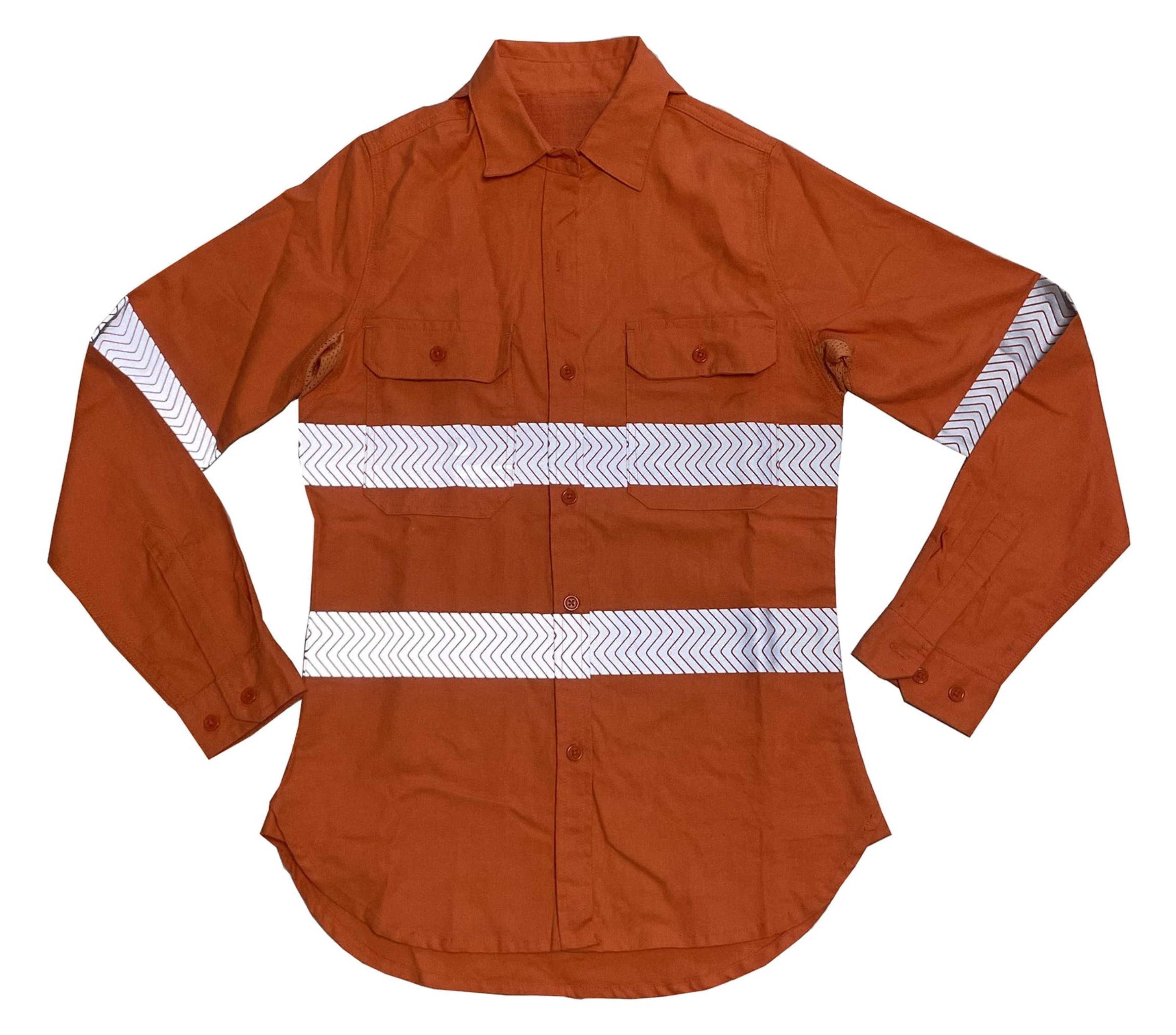 55%Hemp,45%Cotton LADIES HEMP HIGH VIS SAFETY WORK SHIRT – henan dewalt ...
